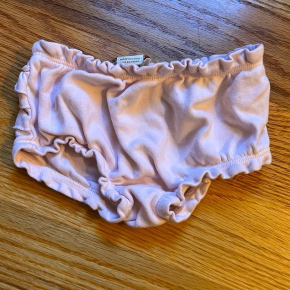 kate spade | Bottoms | Kate Spade New York Light Pink Ruffle Diaper ...